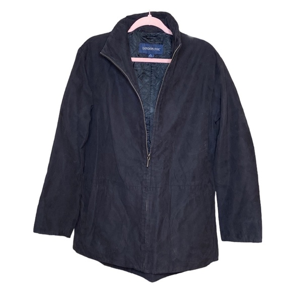 London Fog | Jackets & Coats | London Fog Mens Zip Up Jacket In Black ...